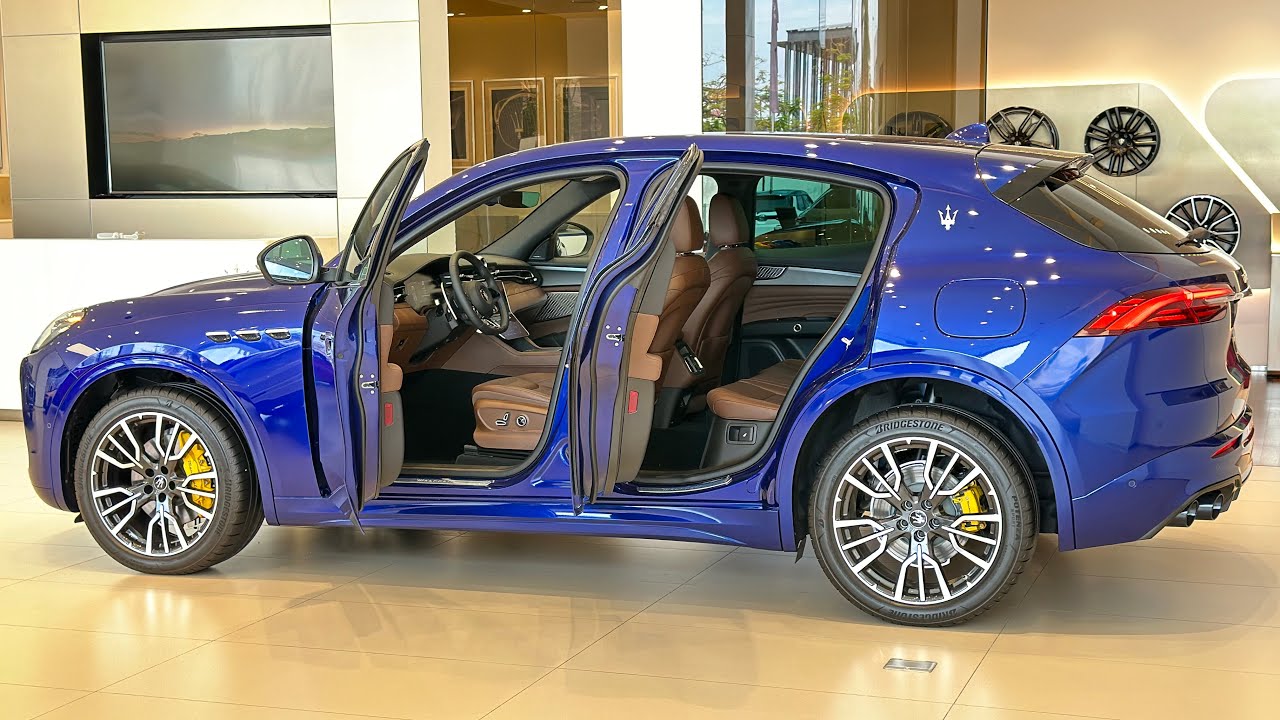 2023 Maserati Grecale GT - Luxury SUV | Blue Color - YouTube