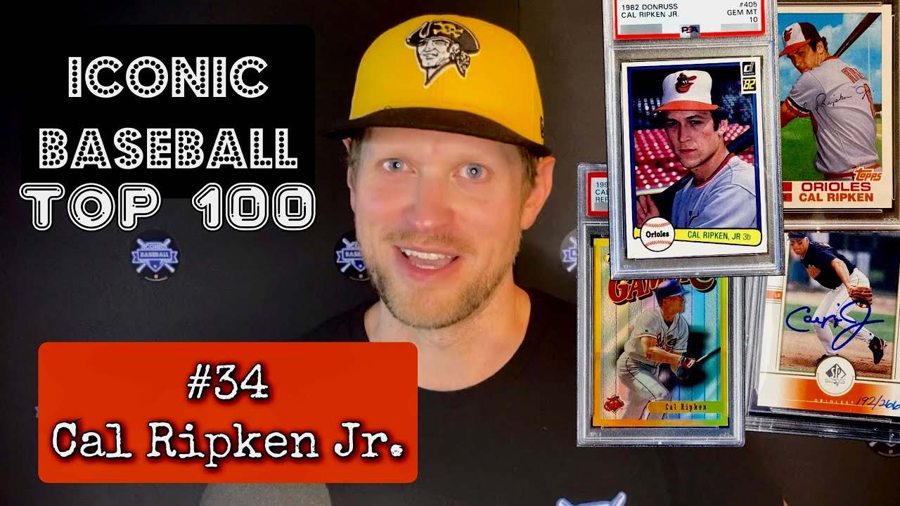 Iconic Baseball Top 100: #34 Cal Ripken Jr. - YouTube