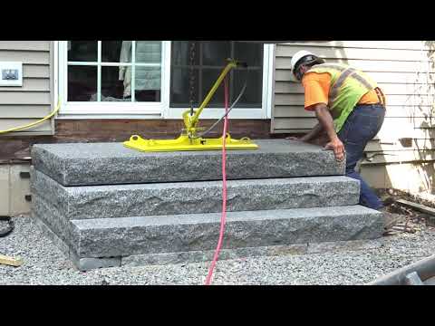 Easily Install Granite Steps The Most Economical Way - YouTube