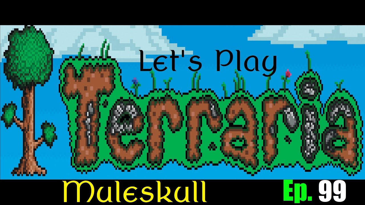Let's Play Terraria 1.2 Ep. 99 - Arcane Rune Wall! - YouTube