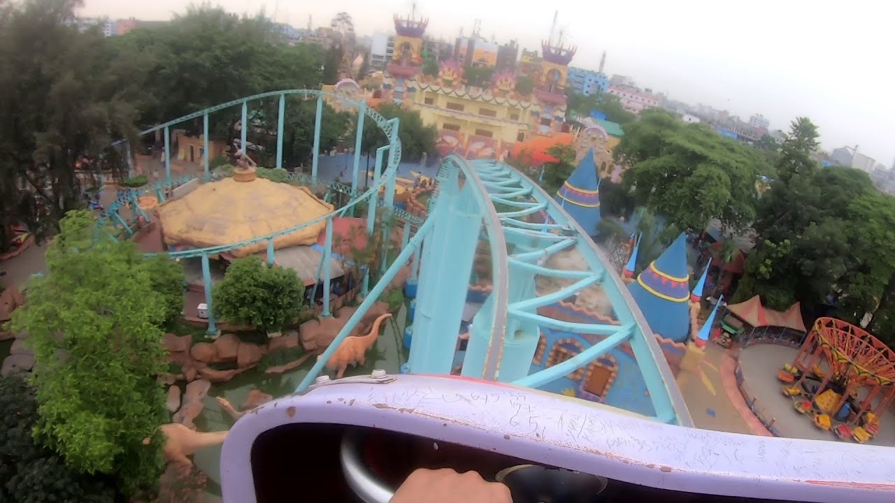 Fantasy Kingdom Roller Coaster Ride - YouTube