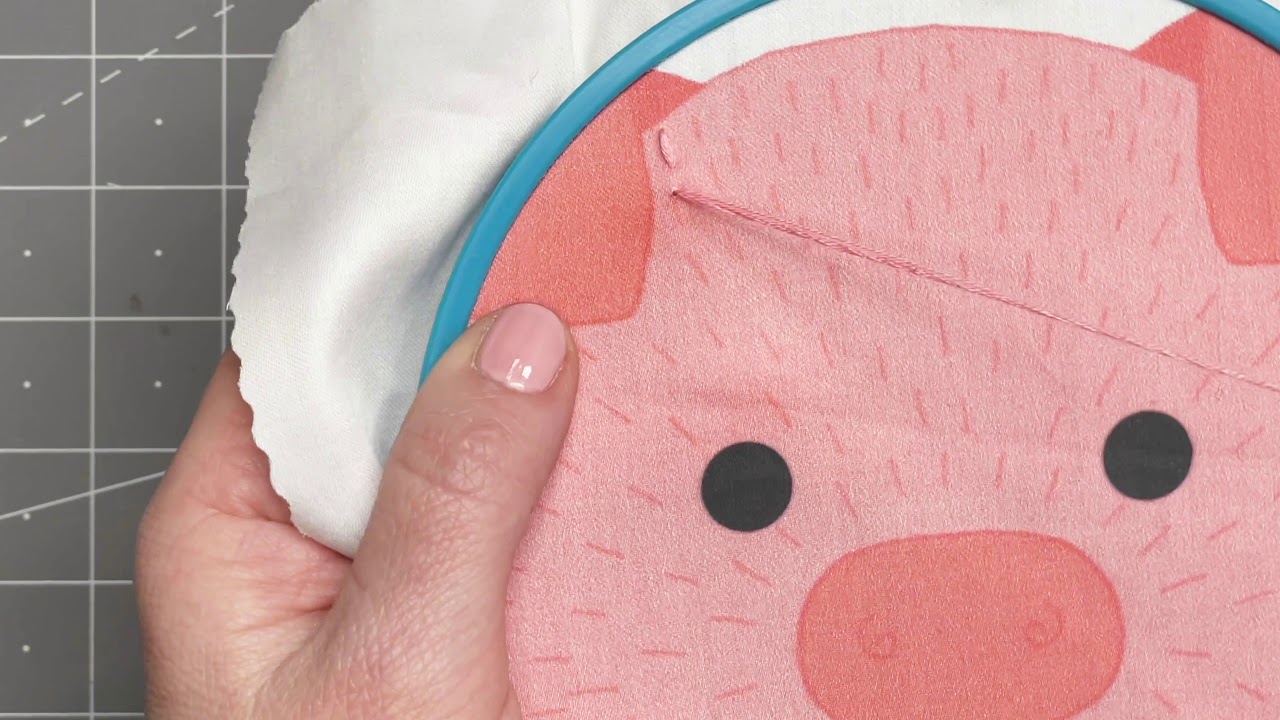 fur STITCH tutorial [step by step guide to embroidery] - YouTube