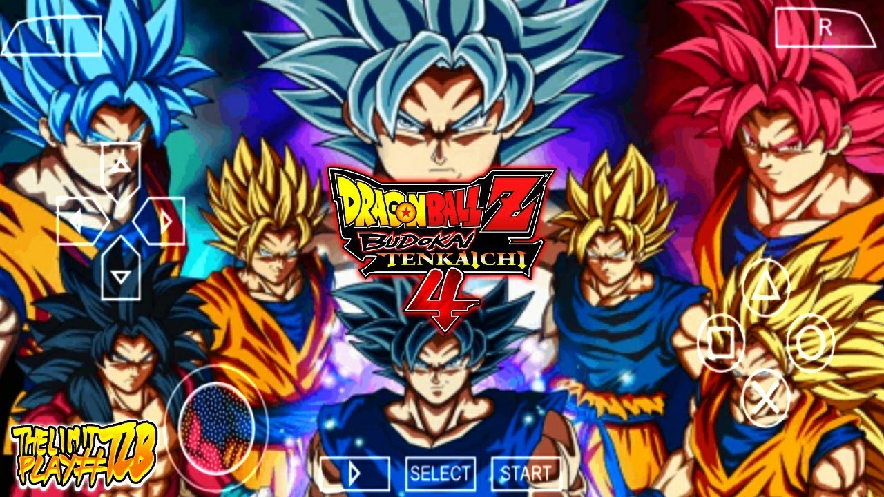 🤩INCRÍVEL!! PROJETO DBZ TENKAICHI GOKU ALL FORMS TEXTURAS ANIME - ISO ...