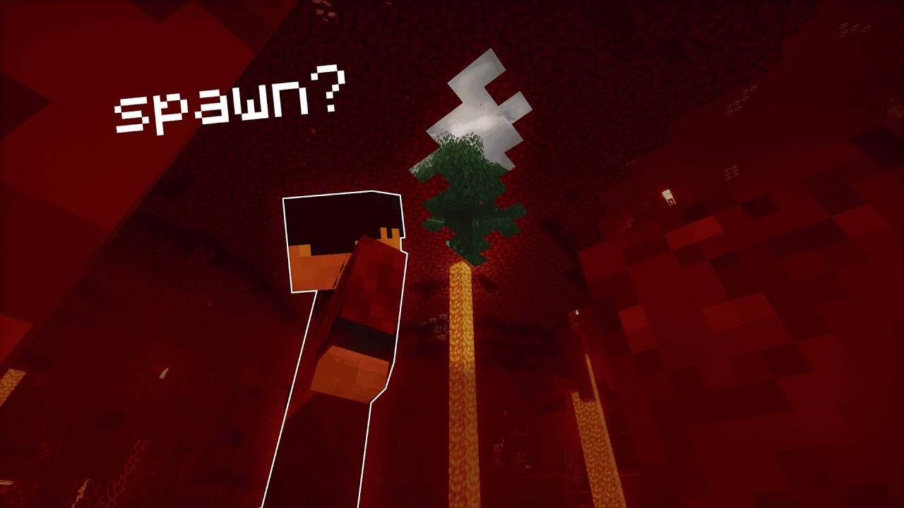 Trapped in the nether with nothing... can i get out? - YouTube