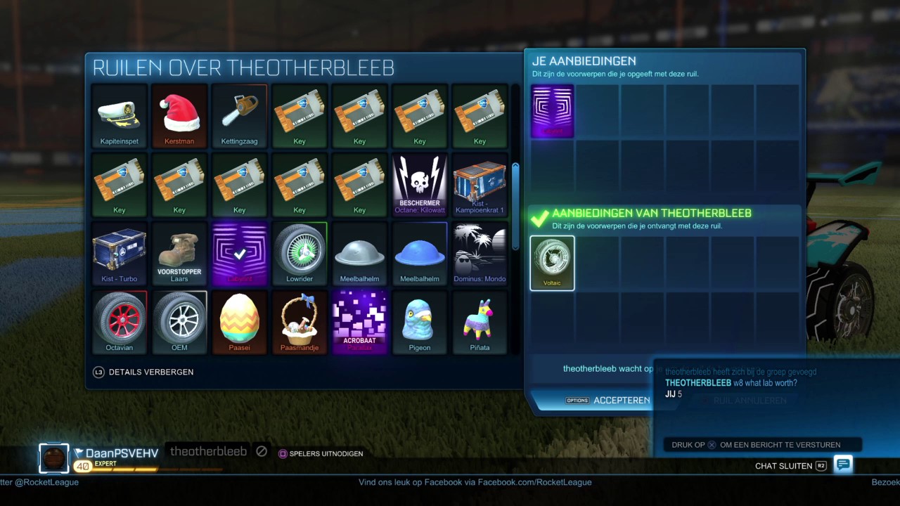 Rocket League voltaic scam - YouTube