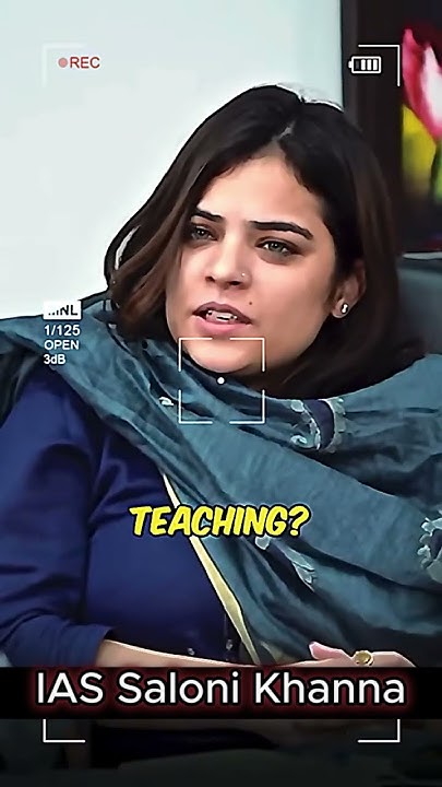 Ias Saloni Khanna Interview Upsc Mockinterview Motivation Mock Ips Mockstar Youtube