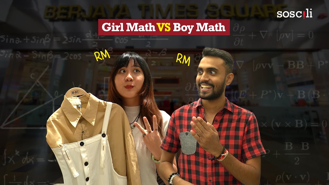 Girl Math vs Boy Math - YouTube