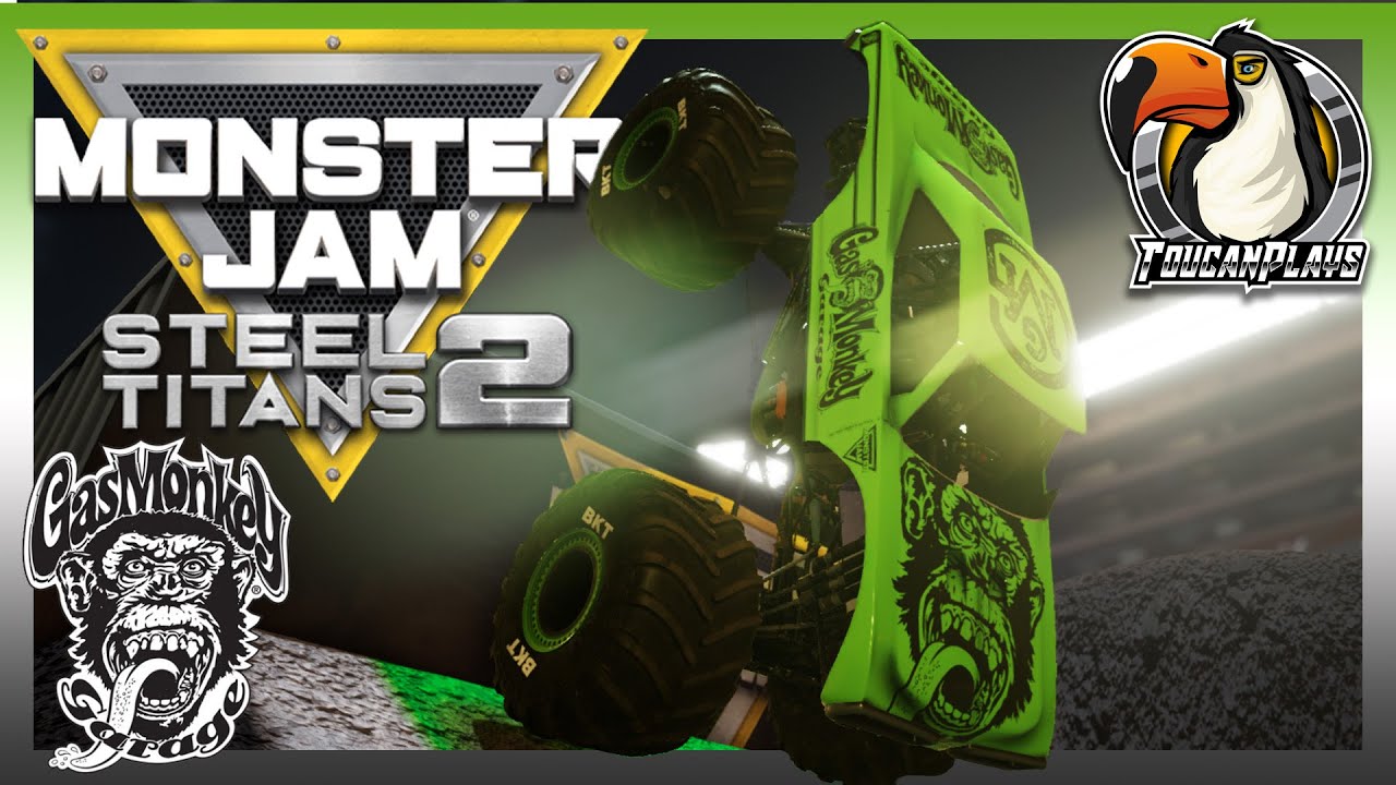 Roaring Through the Arena: Gas Monkey Garage Takes on Monster Jam Steel ...