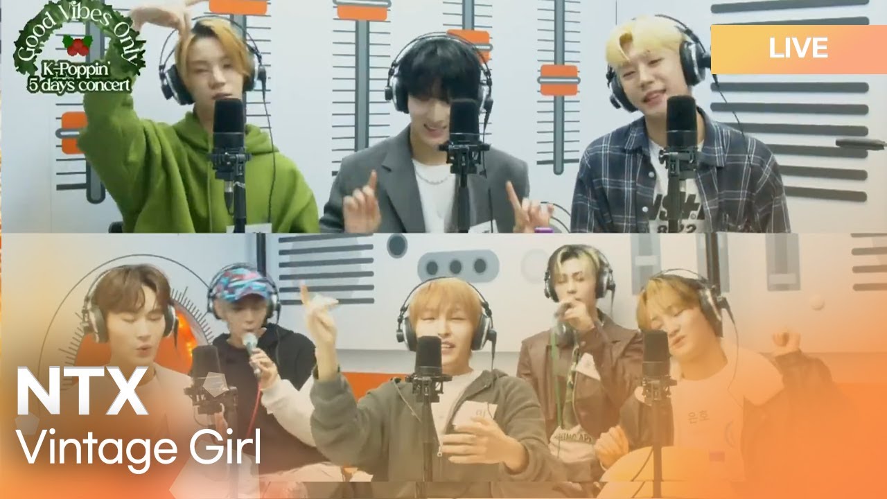 NTX - Vintage Girl | K-Pop Live Session | K-Poppin' - YouTube