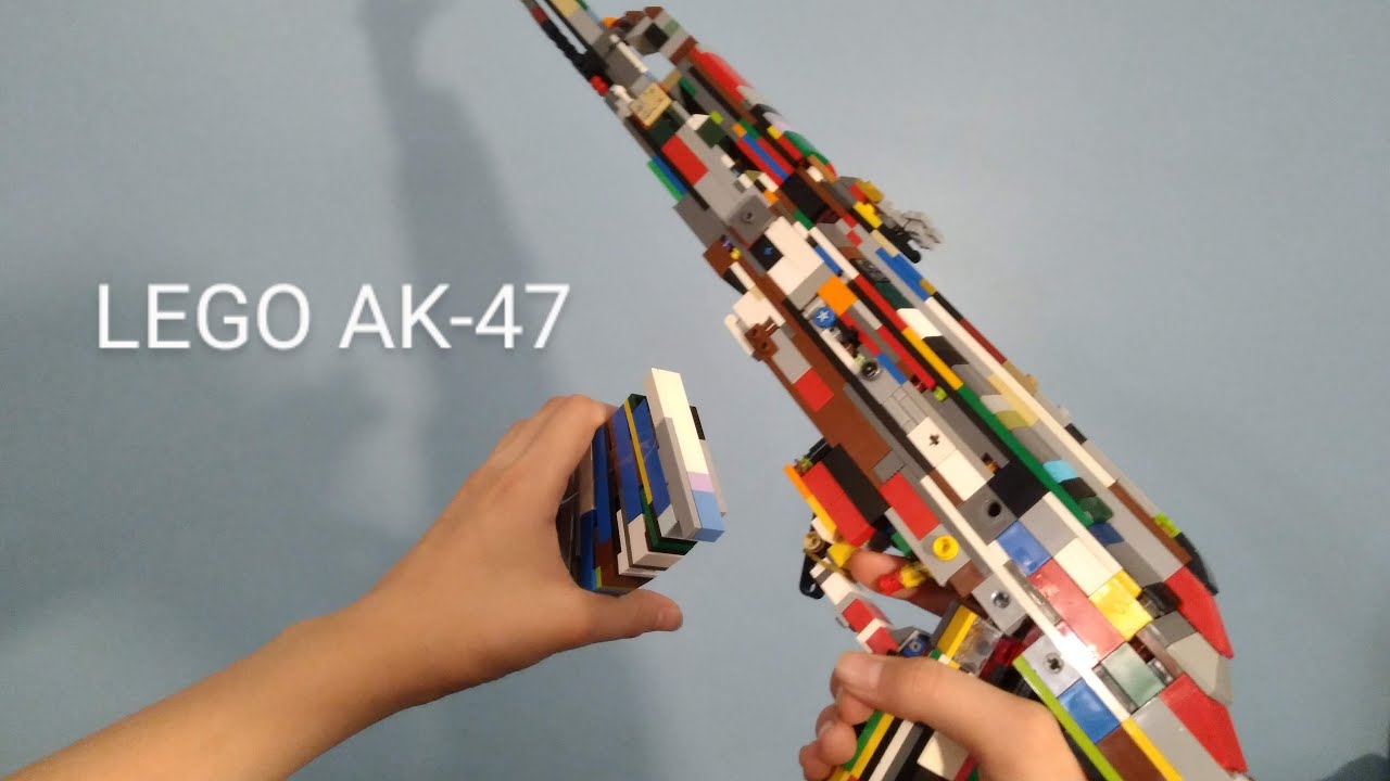 LEGO AK-47 +ATTACHMENTS V.2 - YouTube