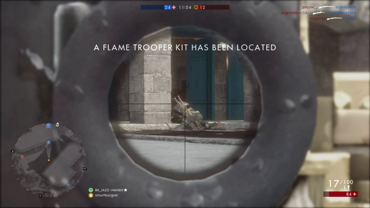 BF1 Support Class BAR Gameplay - YouTube