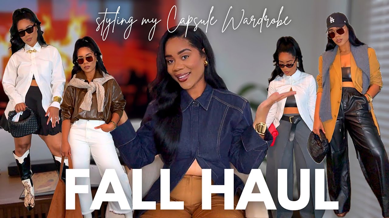 Fall Capsule Wardrobe|Styling 10 Fall Outfits ft My Elevated Fall ...