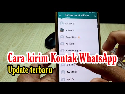 Cara benar kirim nomor WhatsApp ke teman kita update terbaru