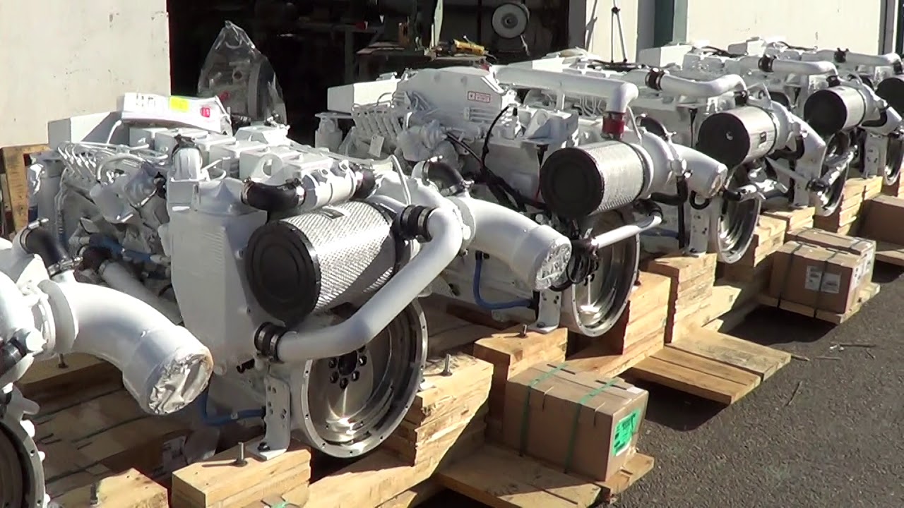Seaboard Marine November 2017 Engine Shipment - YouTube