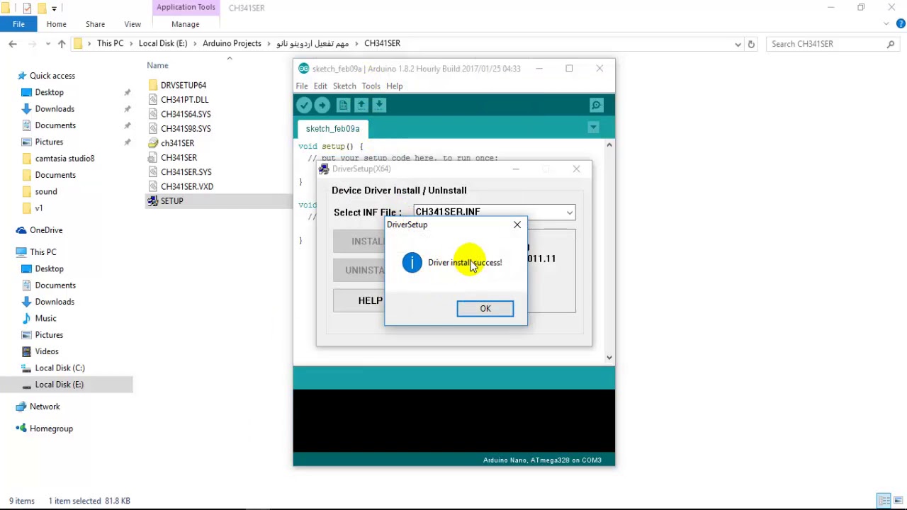 اصلاح منفذ الاردوينو fix arduino port - YouTube