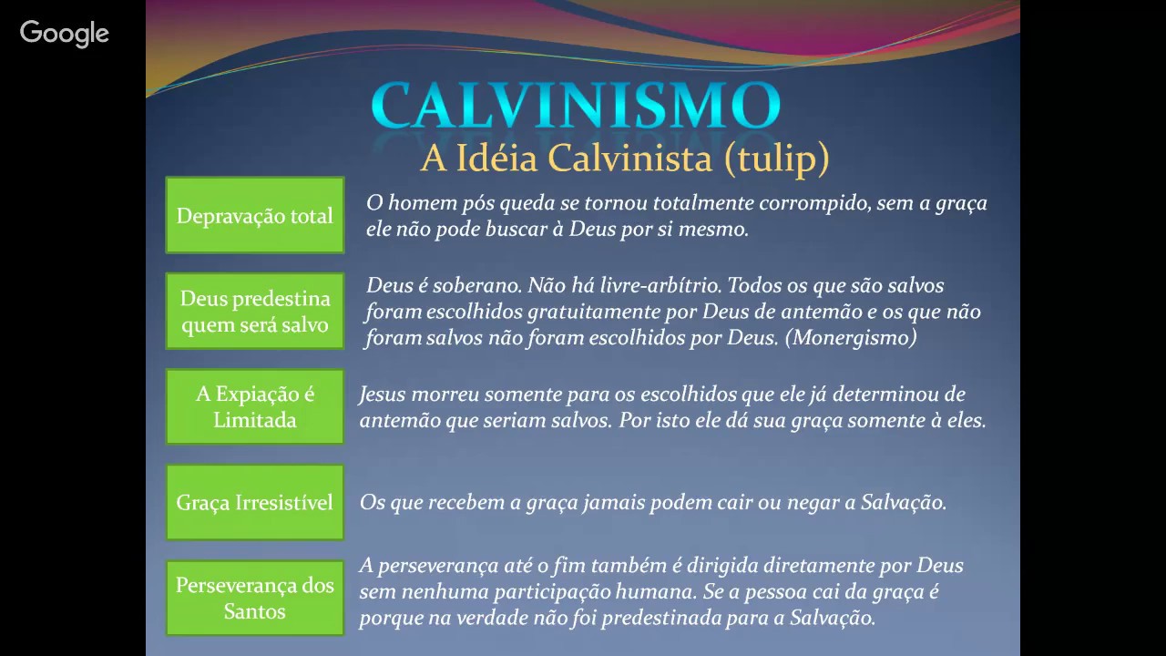 Calvinismo - YouTube