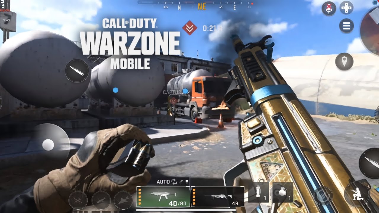 Warzone Mobile Multiplayer Hardpoint Gameplay - YouTube