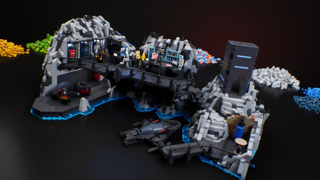 LEGO Batcave: The Ultimate Superhero Hideout - YouTube