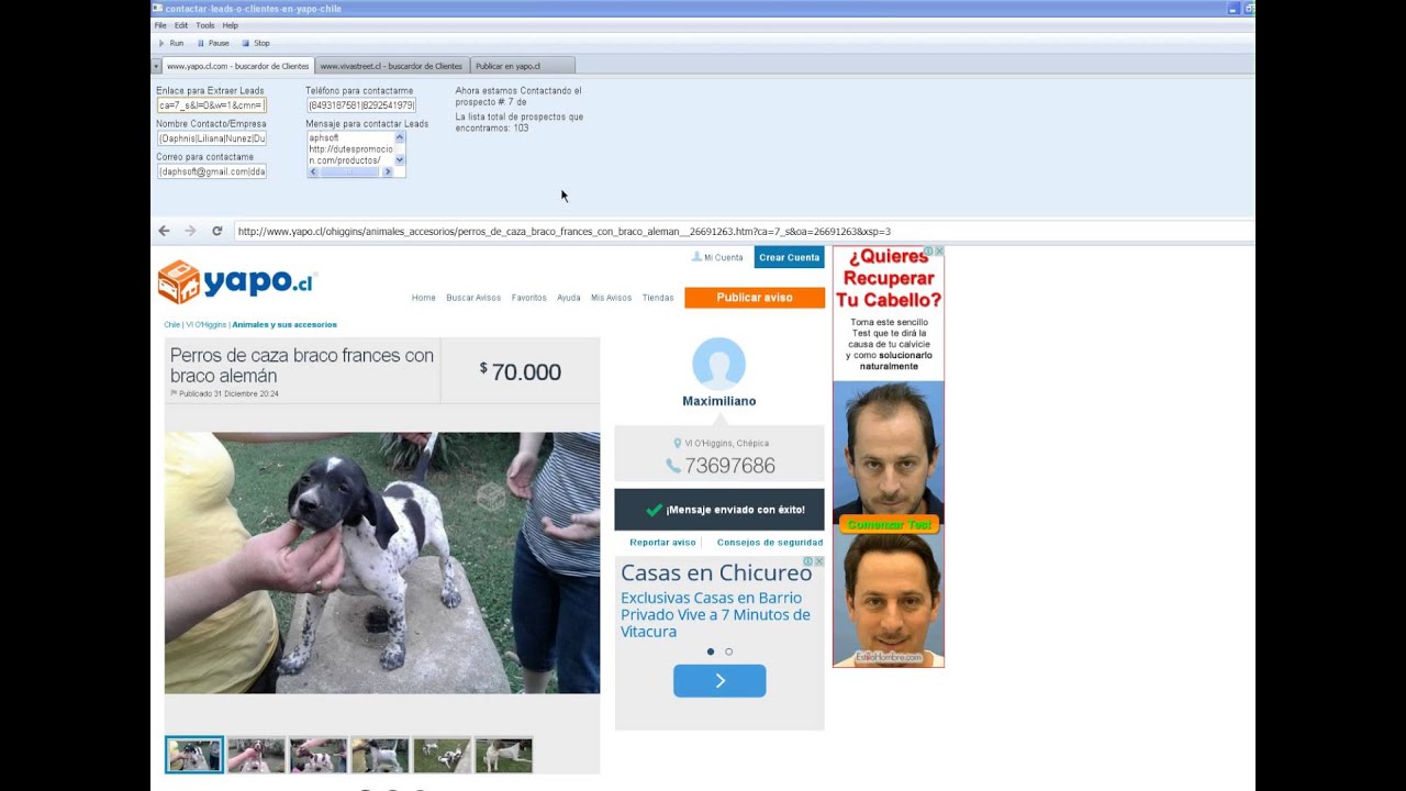 Importante video Marketing demostracion del software para buscar ...