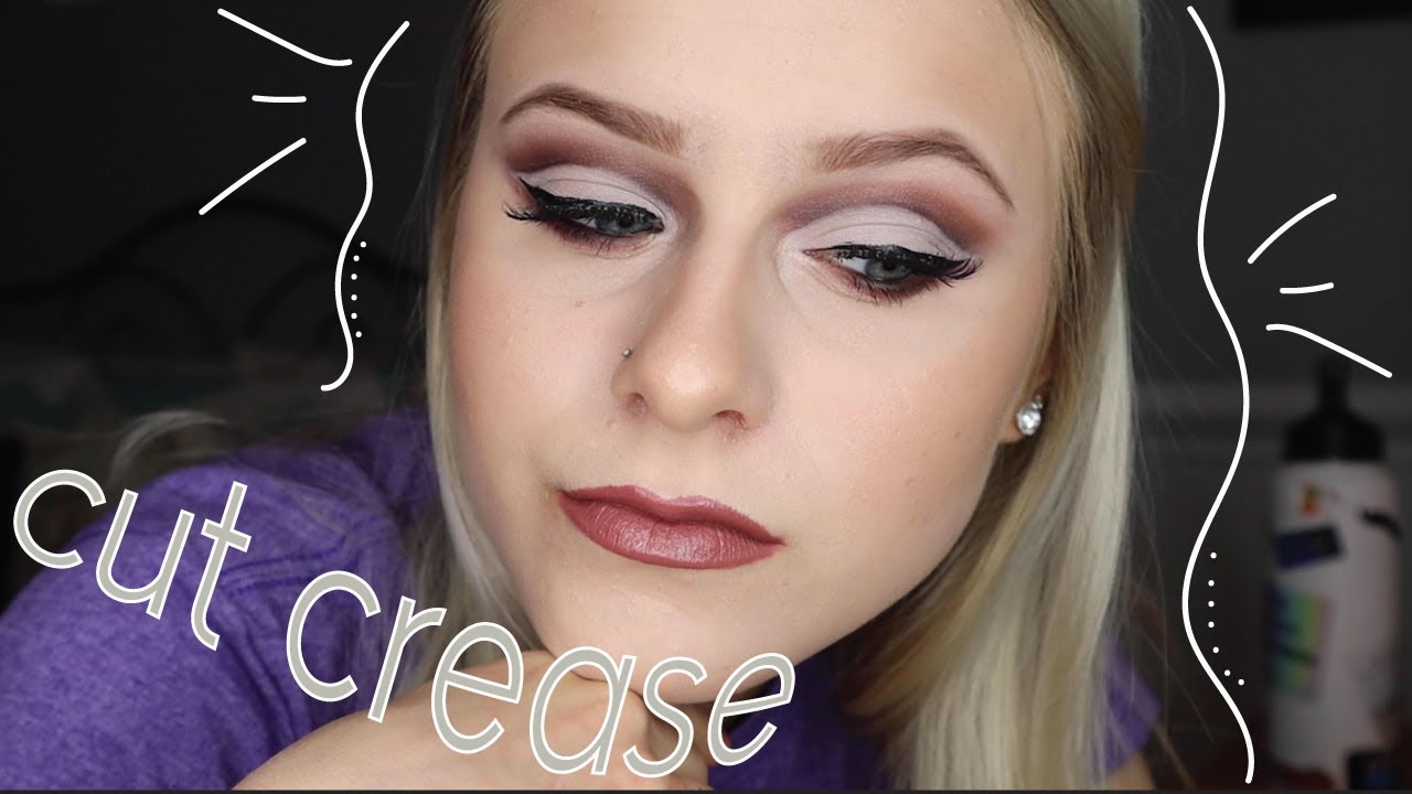 FALL CUT CREASE MAKEUP TUTORIAL - YouTube