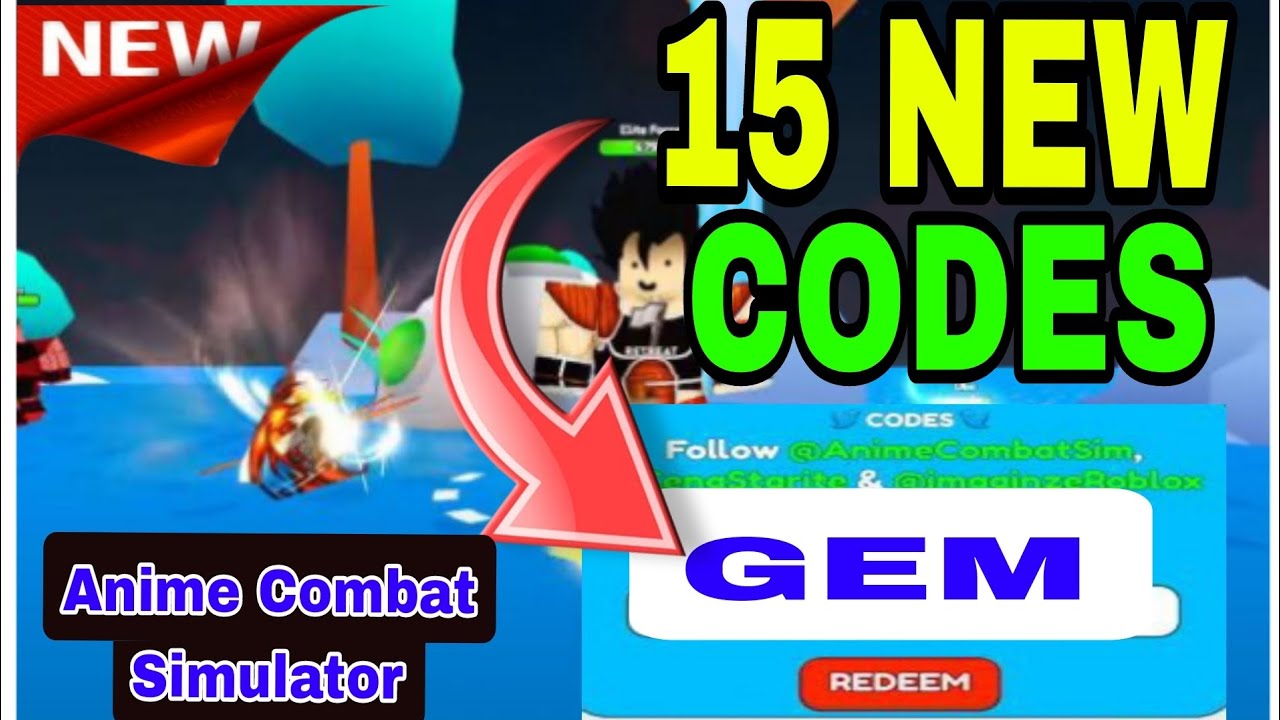 *NEW* ALL WORKING CODES FOR ANIME COMBAT SIMULATOR ! ROBLOX ANIME ...