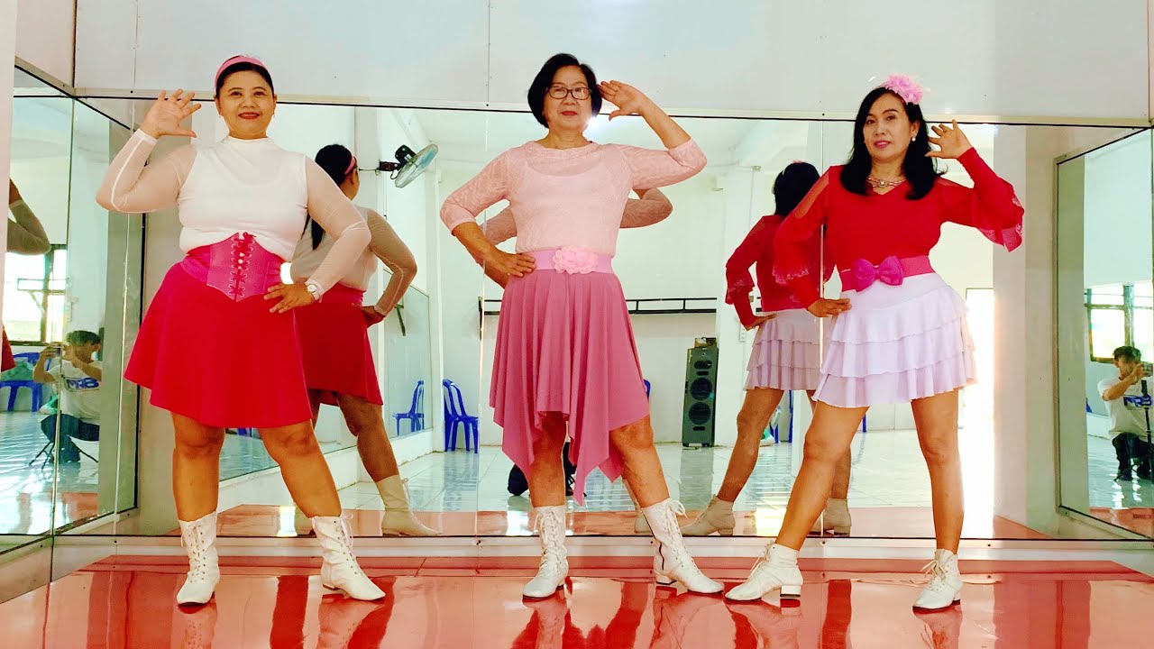 Barbie Girl ll Line Dance ll Choreo Amin Indra - YouTube