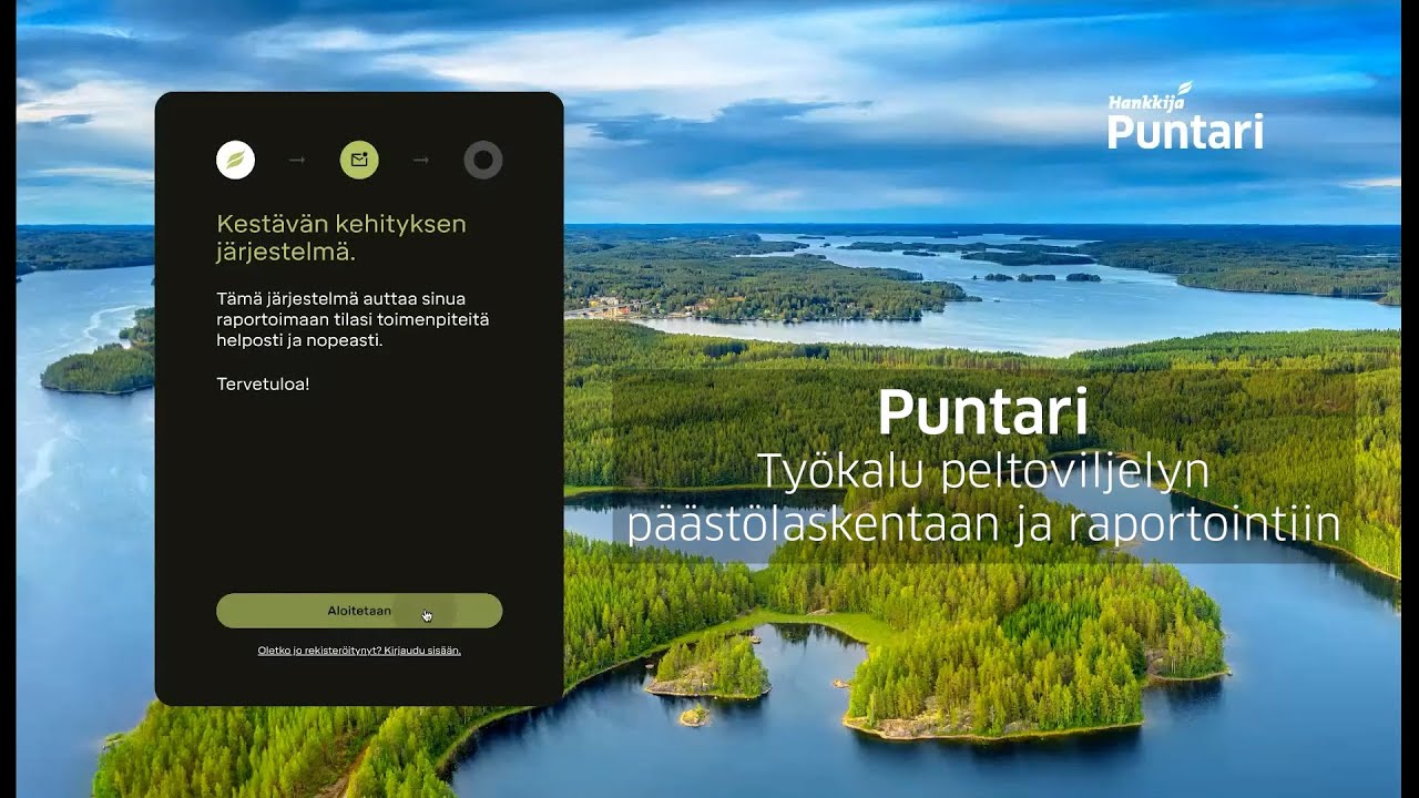 Puntari – Peltoviljelyn päästölaskennan ja raportoinnin työkalu ...