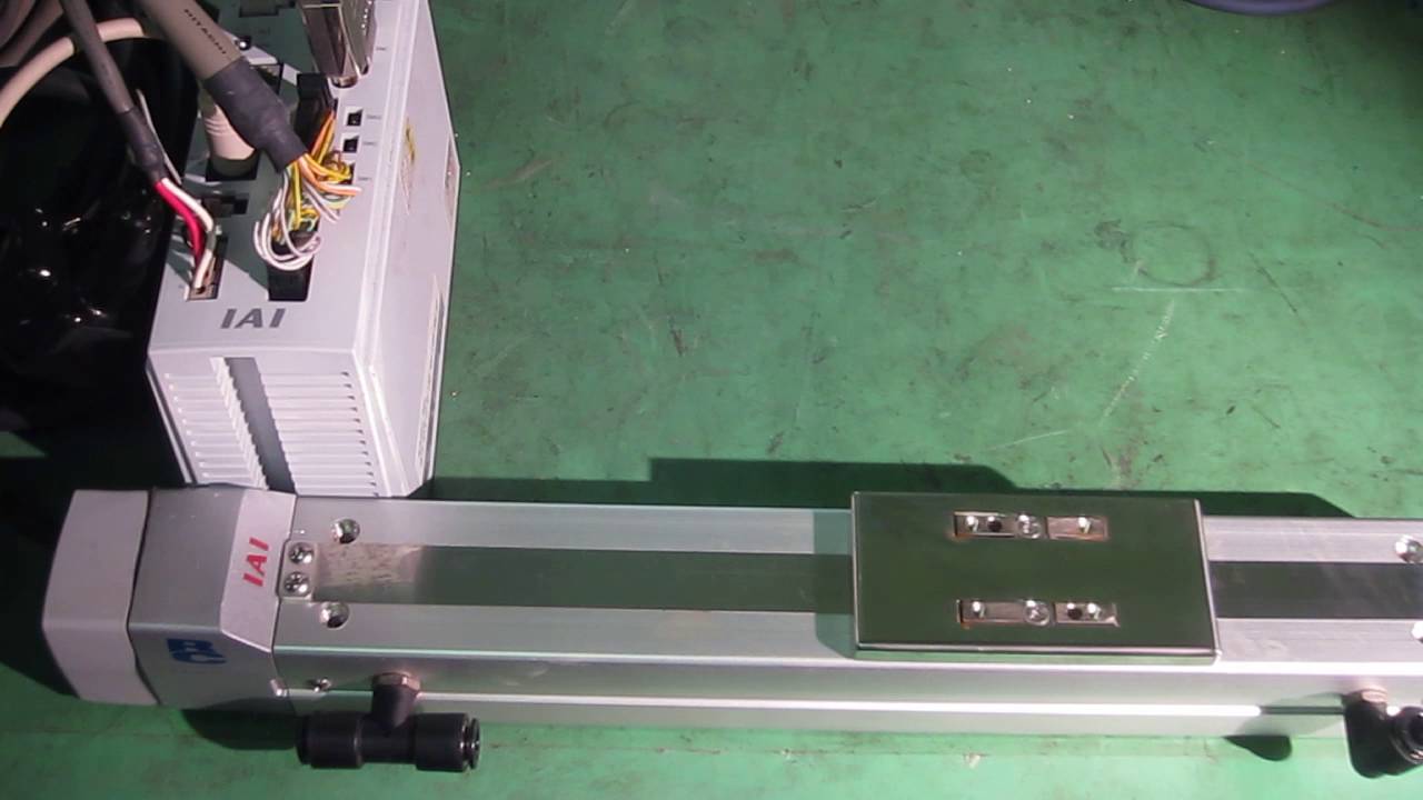 IAI ROBO Cylinder / controller 動作確認 - YouTube