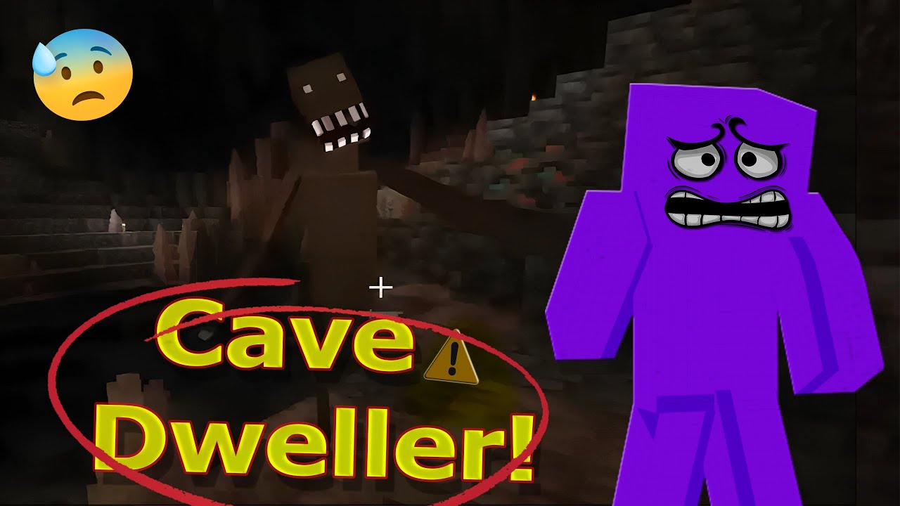 Trying To Survive The Cave Dweller Mod. - YouTube