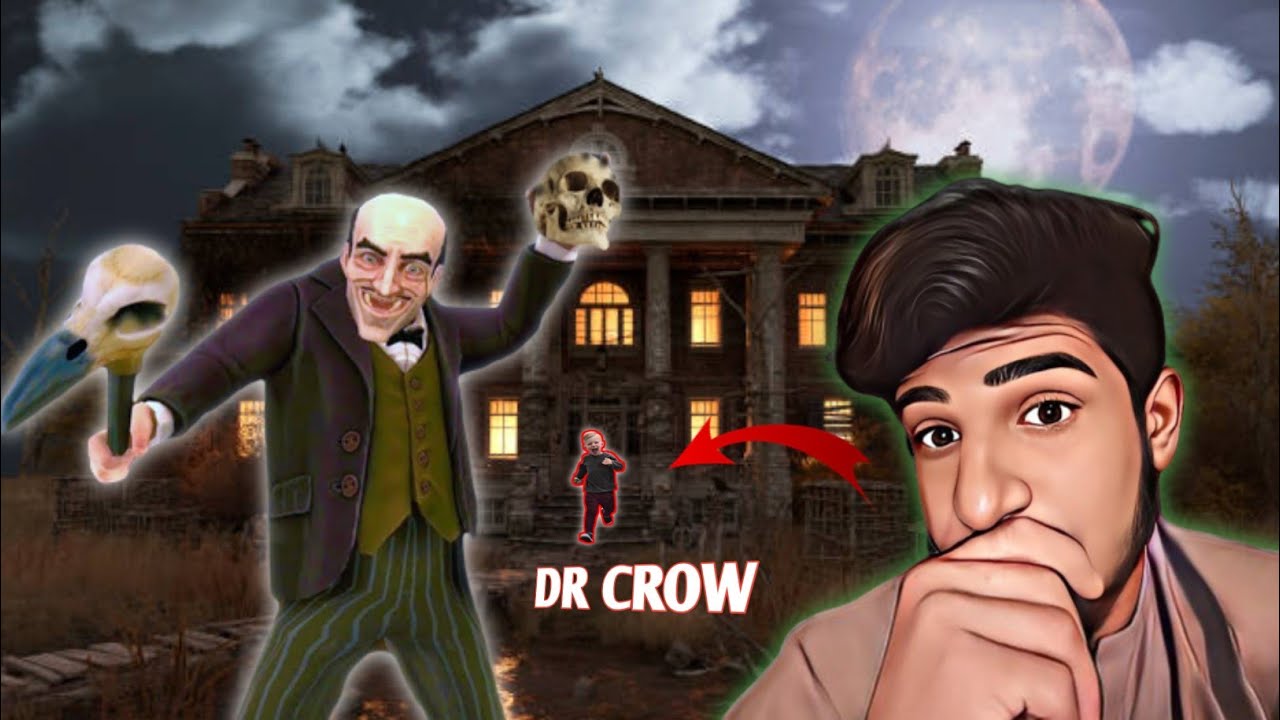 FINALLY ESCAPED DR CROW HORROR HOUSE | SCARY MANSION - YouTube