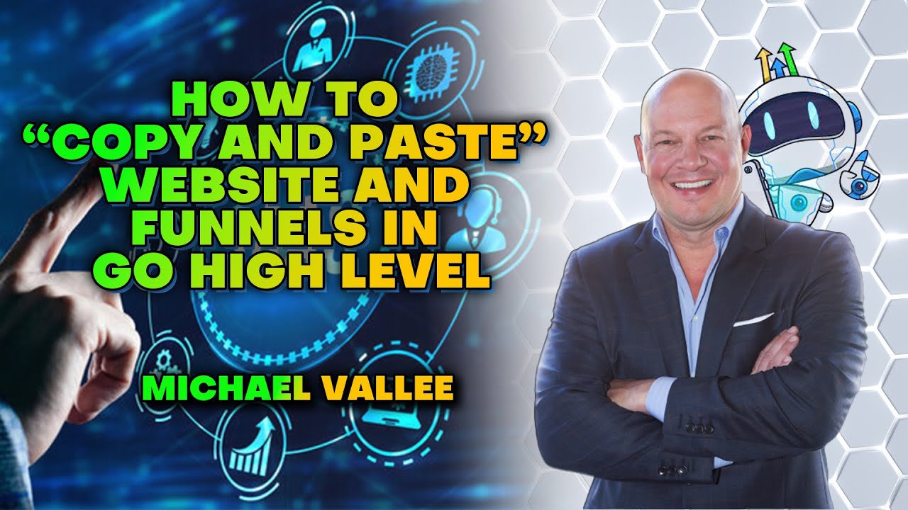 How to “copy and paste” websites and funnels in Go High Level - YouTube