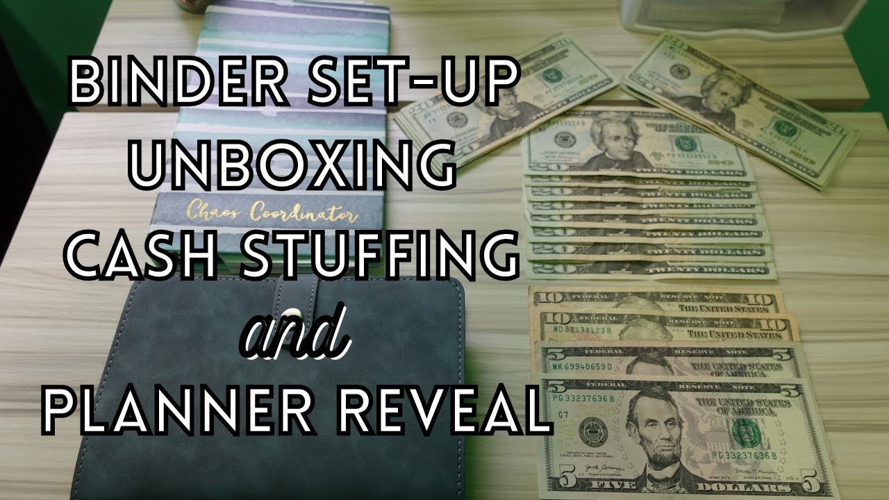 NEW Budget Binder Setup | Cash Stuffing | Unboxing | Planner Reveal ...