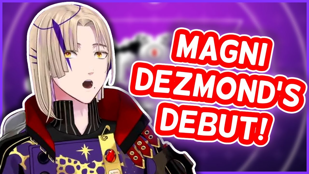 The BEST Moments From Magni Dezmond's Debut! [HOLOSTARS EN ...