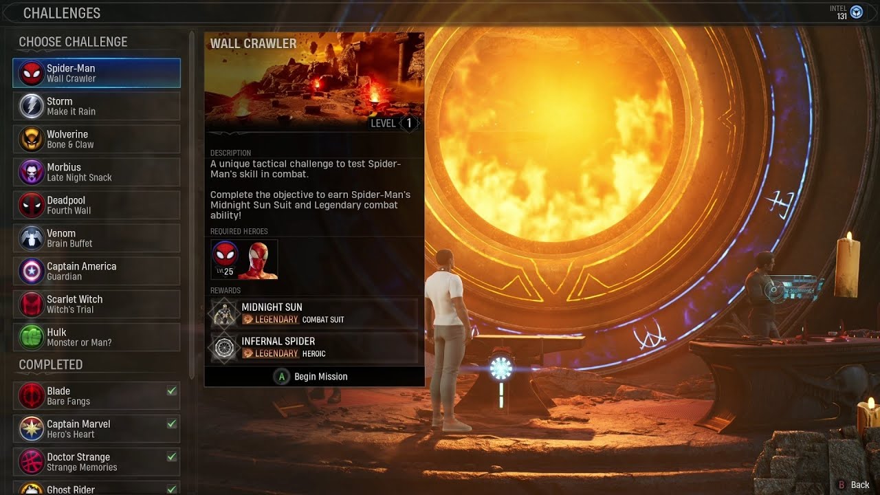 Marvel's Midnight Suns- Challenges: Wall Crawler (Spider-Man) - YouTube