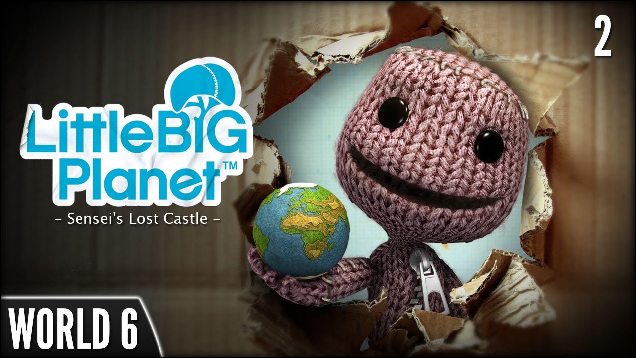 LittleBigPlanet (PS3) - World 6 - Level 2: Sensei's Lost Castle - YouTube