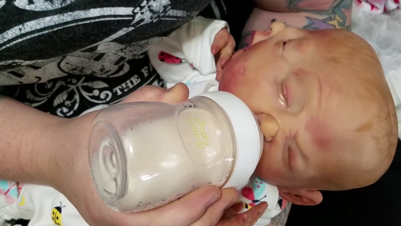 Feeding & Changing Conjoined Twin Baby Girls! Newborns Born With Two ...