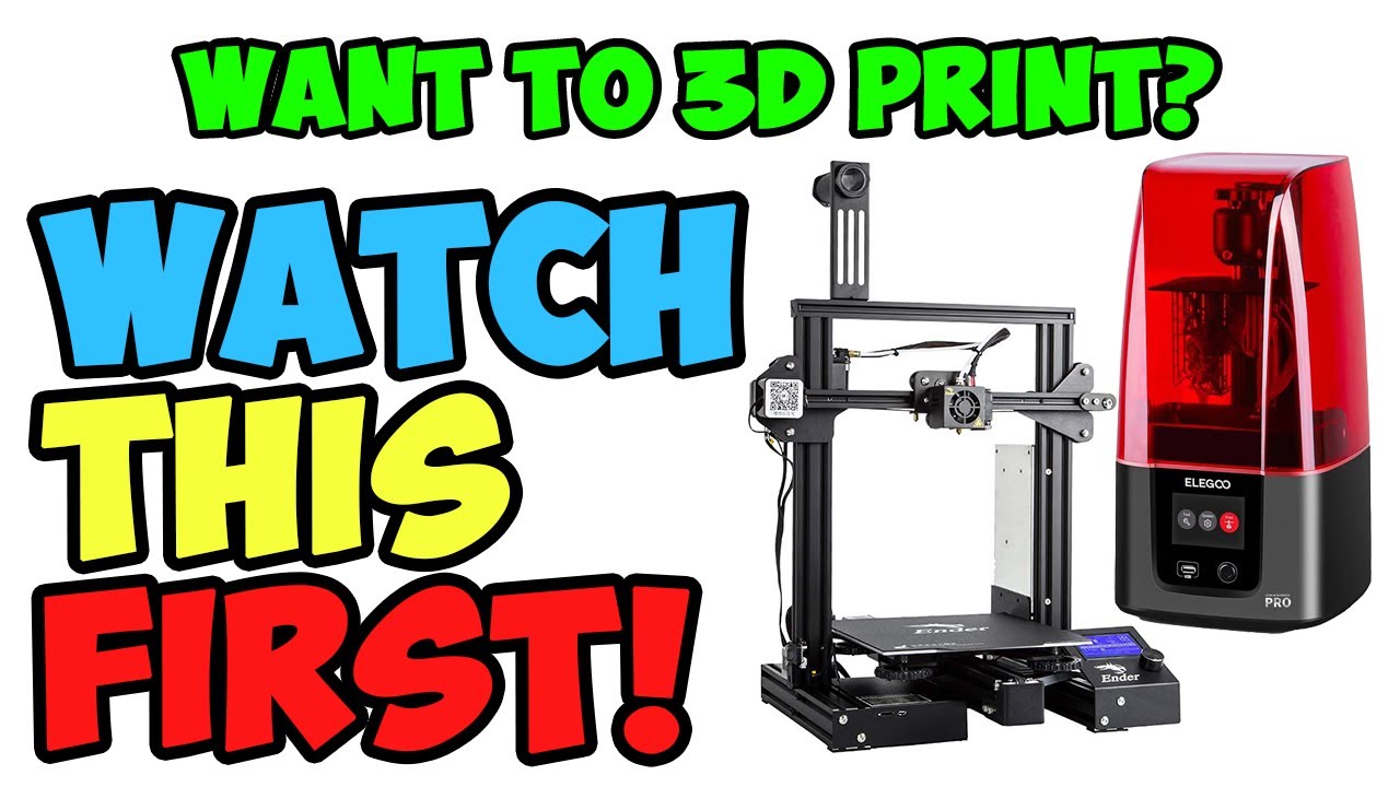Thinking of 3D printing? WATCH THIS FIRST! - YouTube