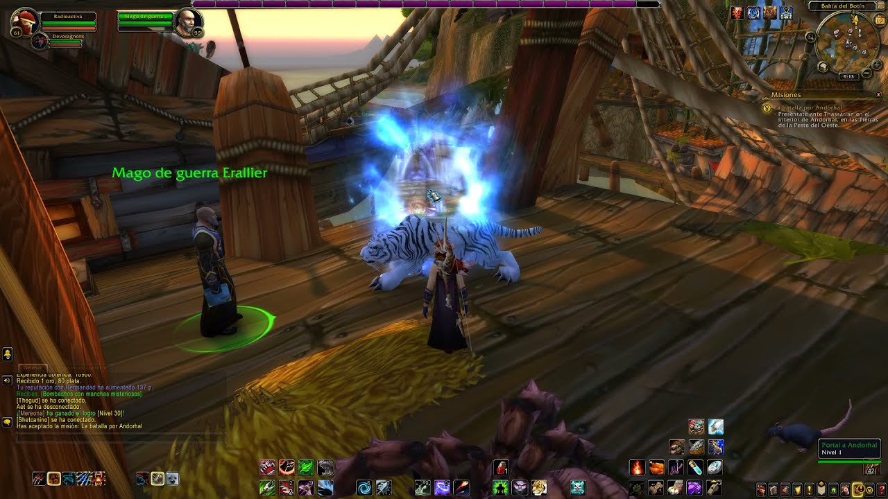 WoW Mision - La Batalla por Andorhal - YouTube