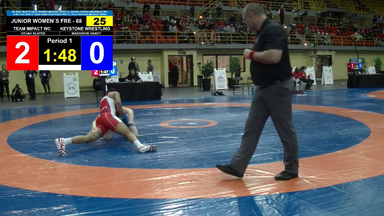 WW 68 025 Dejah SLATER v Maddison HANEY - YouTube
