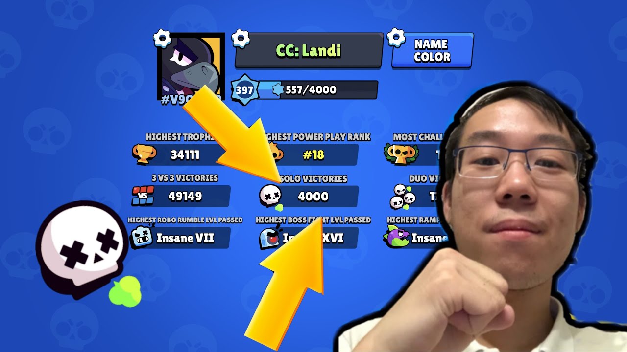 Landi erreicht seine 4000 Solo Showdown Wins!😱| Brawl Stars deutsch ...