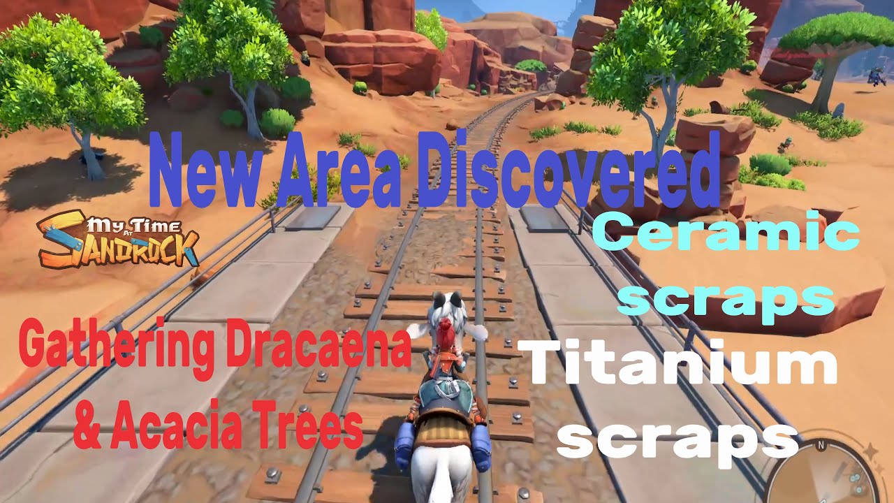 New area discovered & Gathering Acacia tree + Dracaena MY TIME AT ...