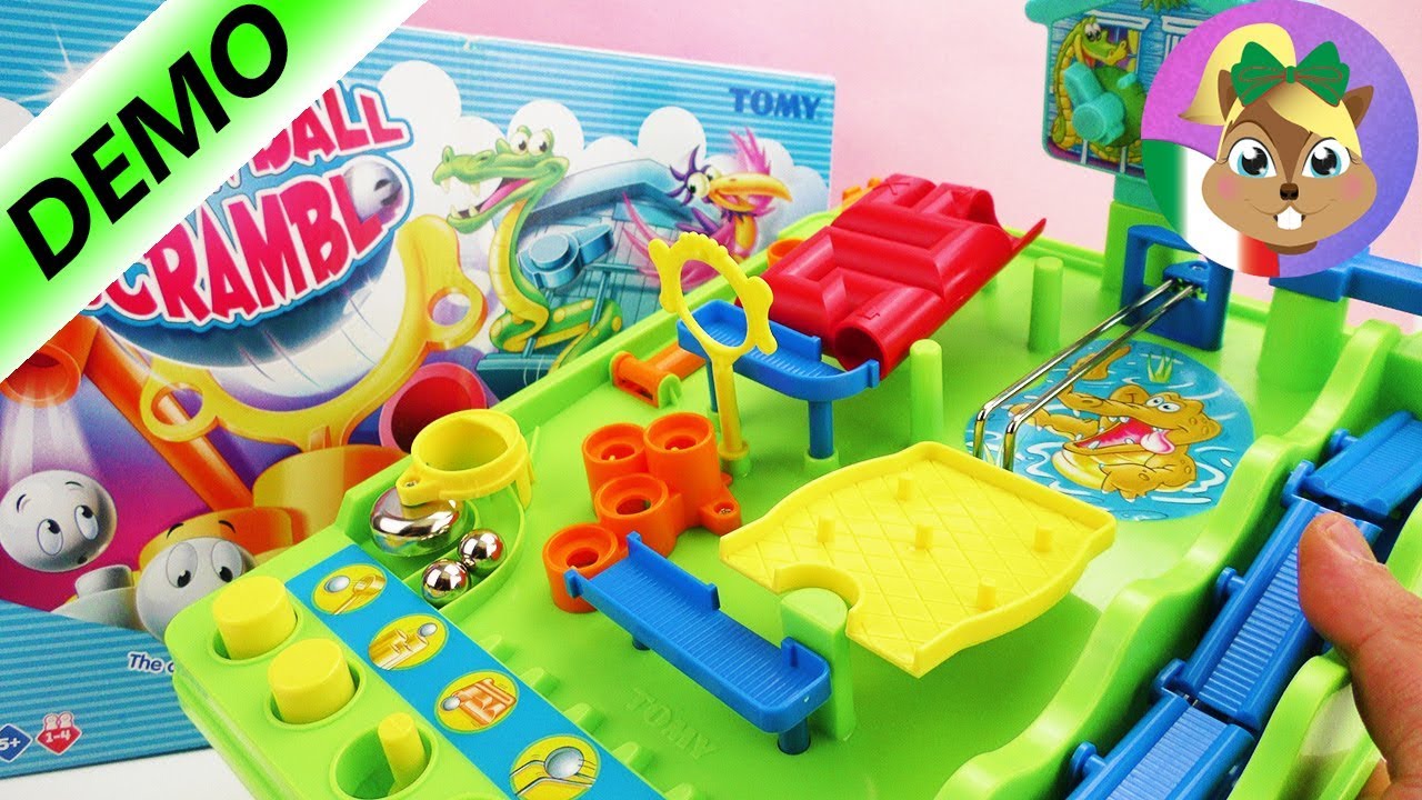 Screwball scramble italiano |Flipper per bambini - YouTube