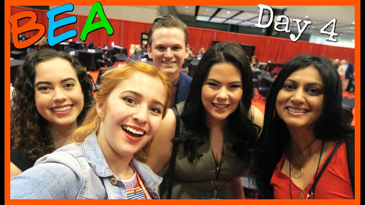 Author Interviews and Rain | BEA VLOG #4 | 2016 - YouTube