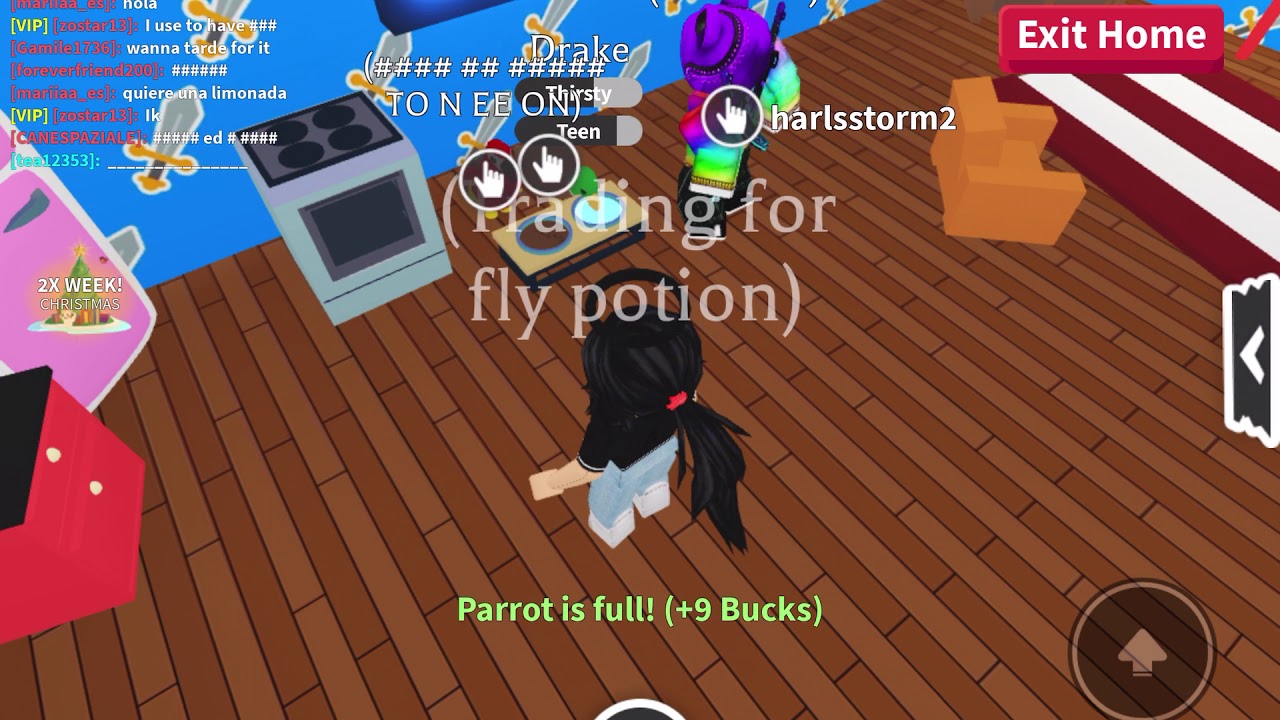 Making neon parrot (adopt me) - YouTube