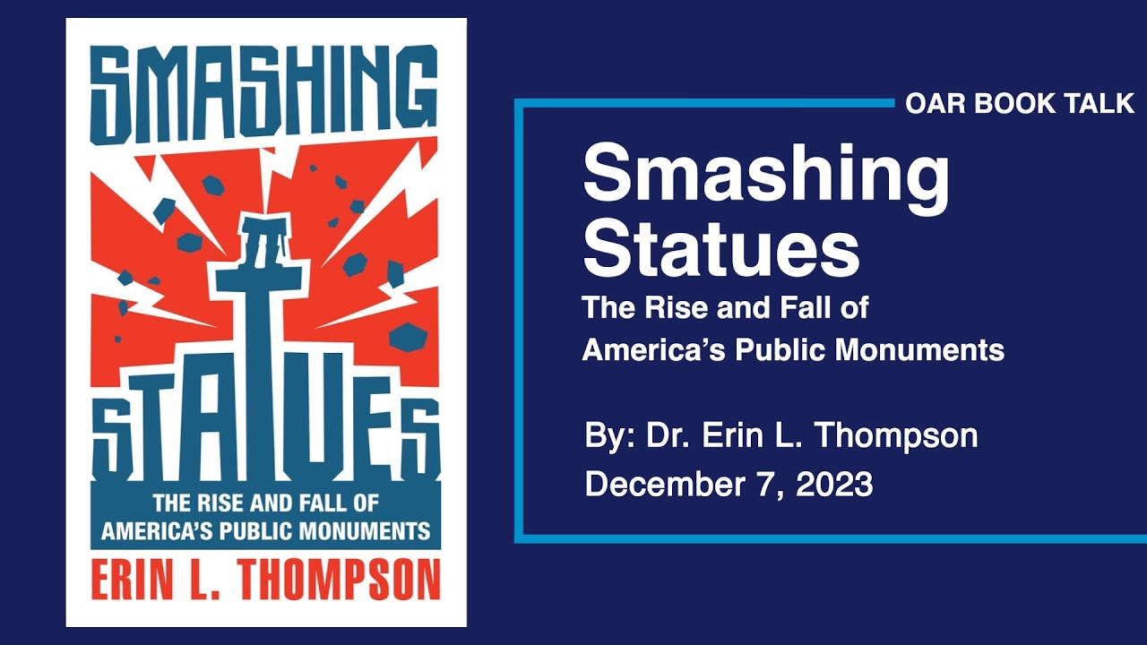 OAR Book Talk: Dr. Erin L. Thompson (December 7th, 2023) - YouTube