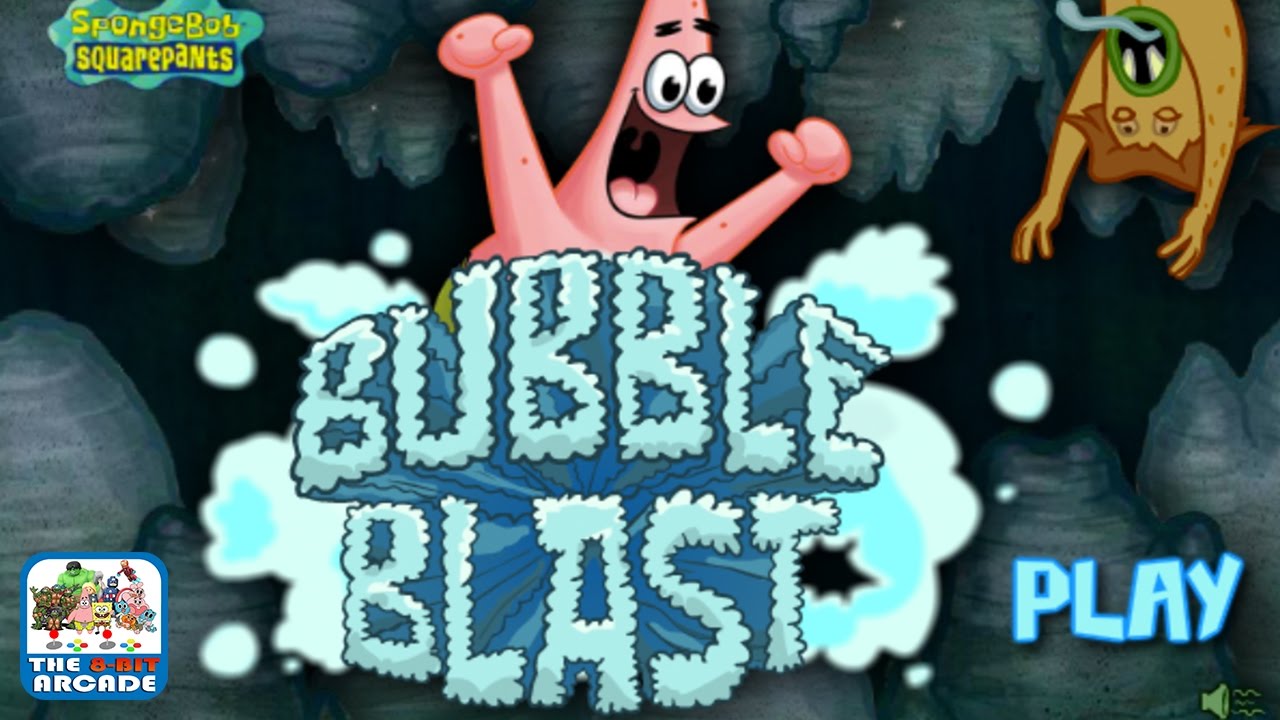 SpongeBob SquarePants: Bubble Blast - Avoid The Creepy Cave Dwellers ...