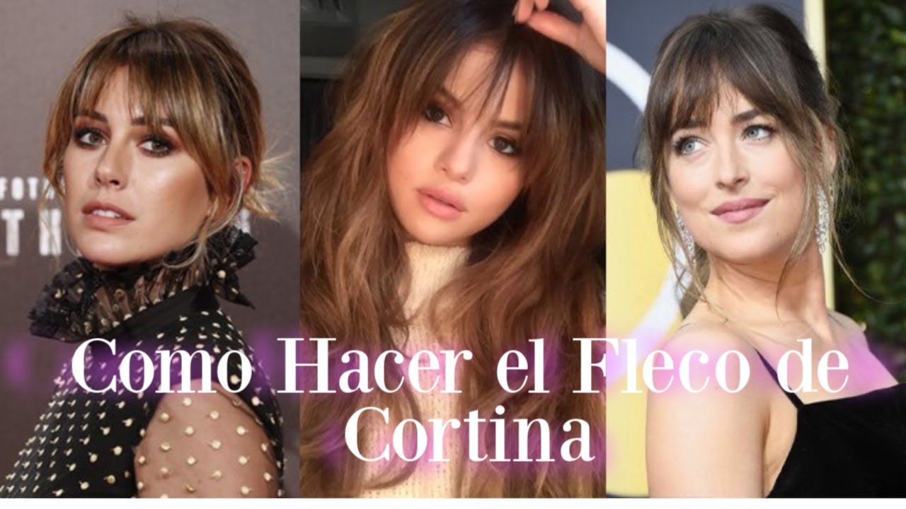 Como Cortar El Fleco De Cortinahow To Cut Bangs Youtube