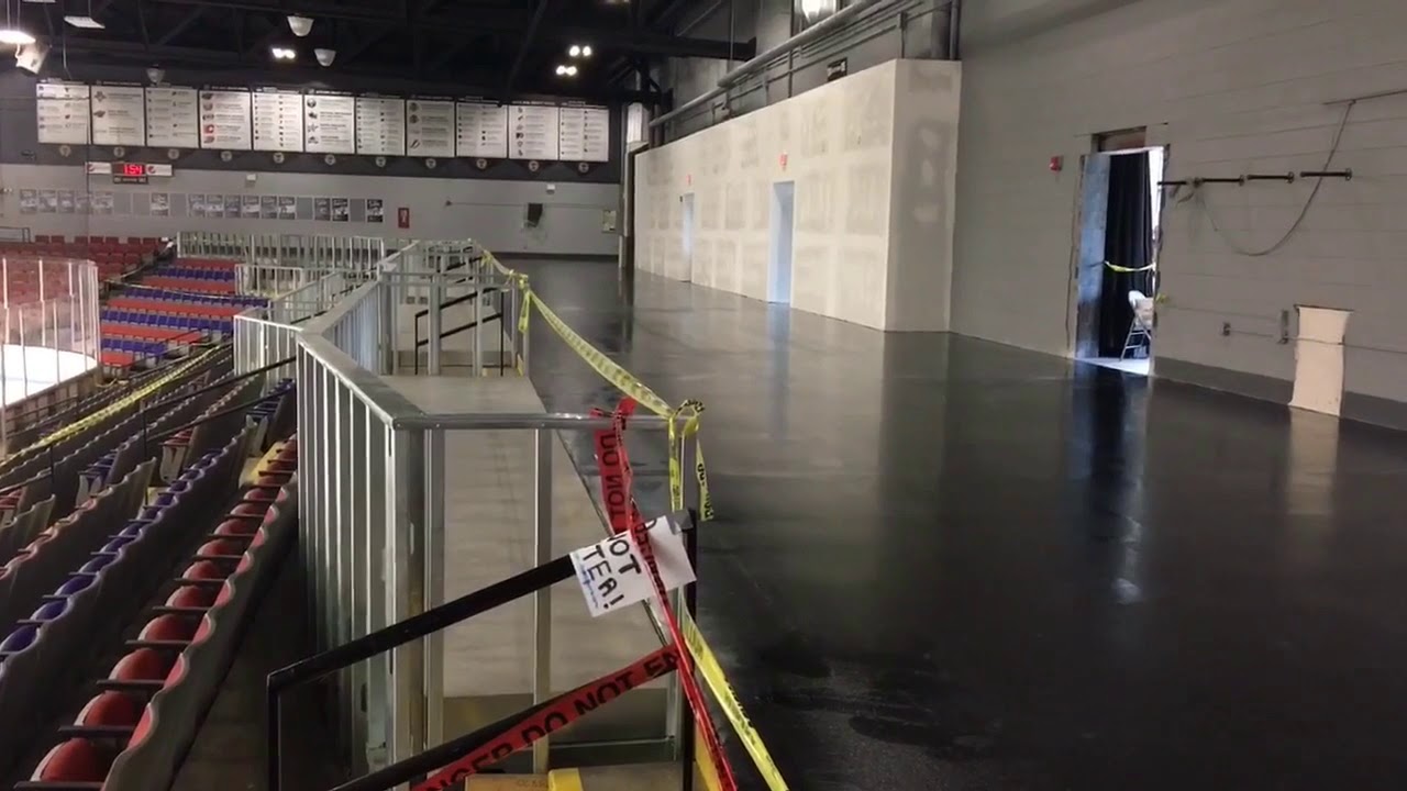 Muskegon Lumberjacks president Mike McCall narrates tour of L.C. Walker ...