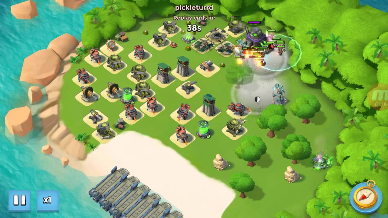 Boom Beach Dr. T Tropical Base Stage 4 Level 42 - YouTube