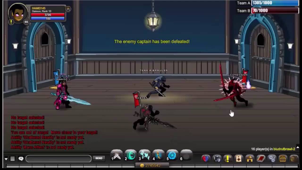 AQW - Bludrut Brawl w/ Daimon Class - YouTube